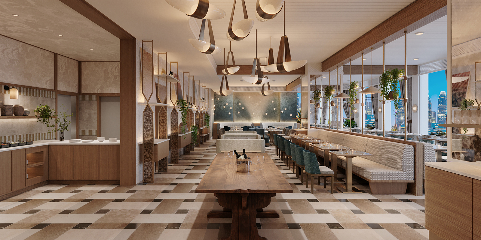 Mosaic Grill - Hyatt Regency | Navigate Design